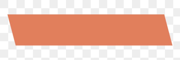 Orange divider png sticker, flat | Premium PNG - rawpixel