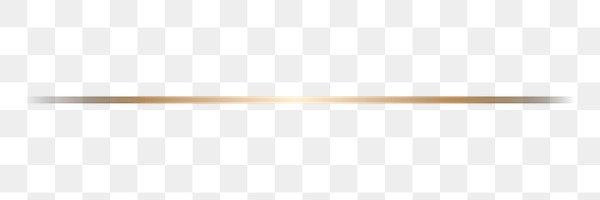 Golden divider line png sticker | Premium PNG - rawpixel