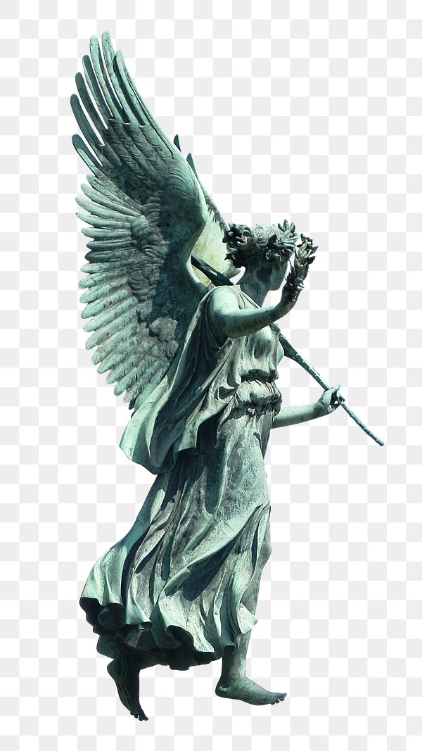 Angel statue png sticker, transparent | Free PNG - rawpixel