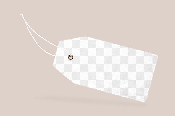 Label tag png mockup, transparent | Free PNG - rawpixel