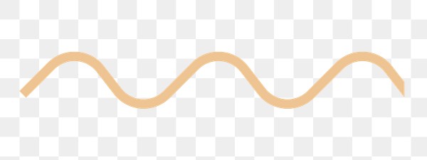 Beige wavy line png, transparent | Premium PNG - rawpixel