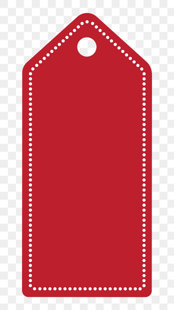 PNG red price tag, simple | Premium PNG - rawpixel
