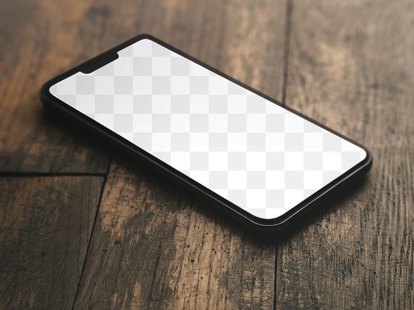 Smartphone screen png transparent mockup | Free PNG - rawpixel