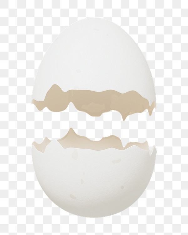 PNG 3D cracked egg shell | Premium PNG - rawpixel