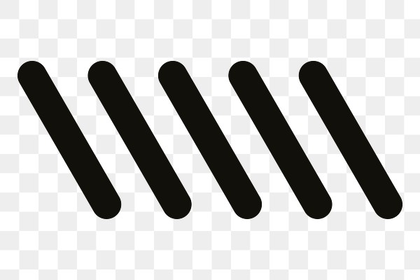 Five slashes png, transparent background | Premium Icons - rawpixel