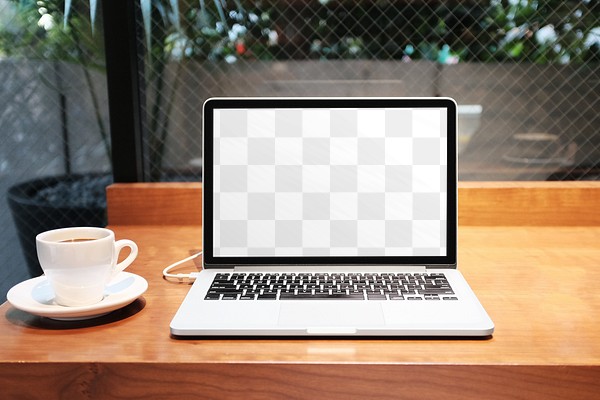 Laptop screen png transparent mockup | Free PNG - rawpixel