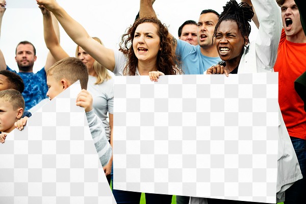 Protest sign png transparent mockup | Premium PNG - rawpixel