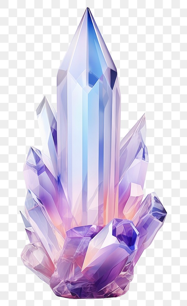 PNG Crystal gemstone amethyst mineral. | Free PNG - rawpixel
