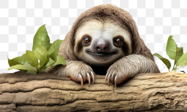PNG Wildlife animal mammal sloth | Premium PNG - rawpixel