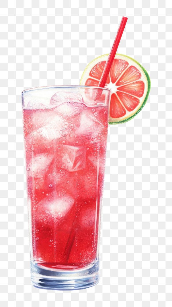 PNG Cocktail drink fruit red, | Premium PNG - rawpixel