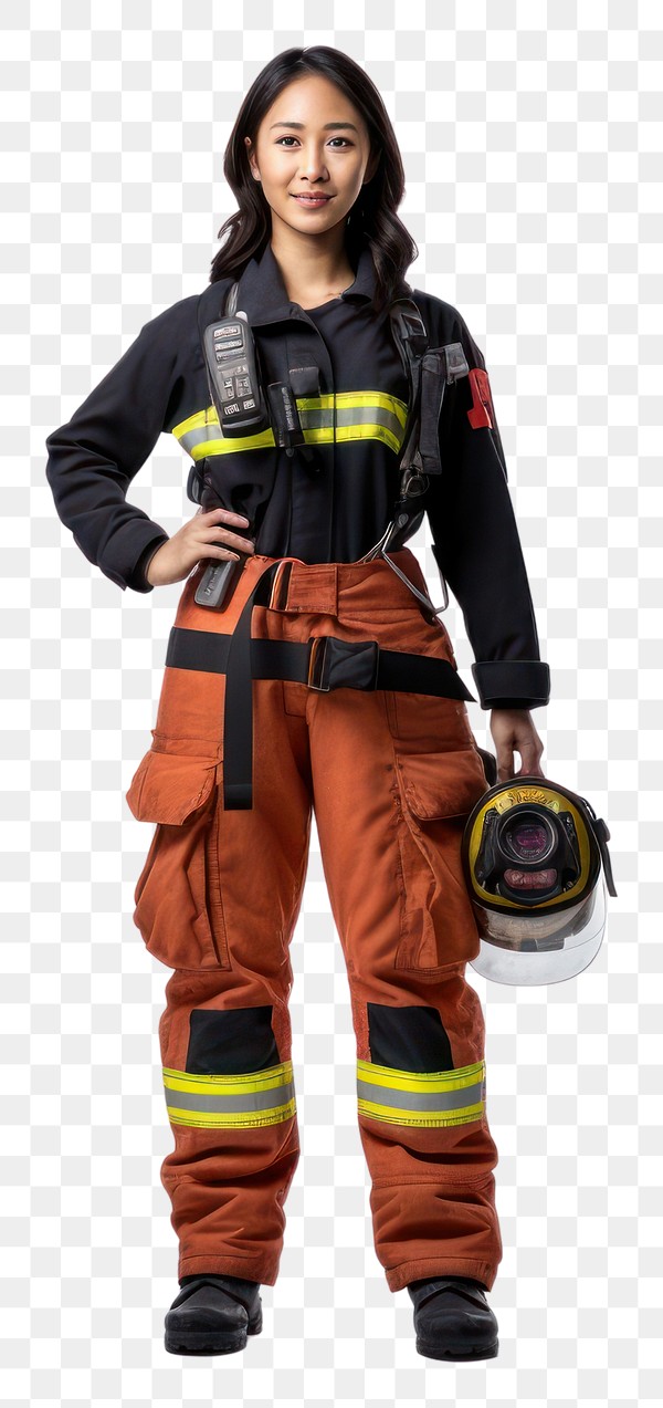 PNG Firefighter protection outerwear headwear. | Premium PNG - rawpixel