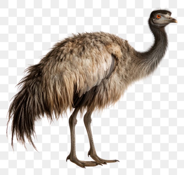 PNG Animal bird emu wildlife. | Free PNG - rawpixel