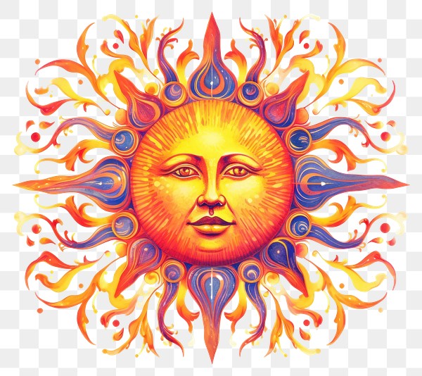 PNG Pattern sun illustrated creativity. | Premium PNG - rawpixel