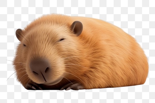 PNG Capybara wildlife mammal animal. | Premium PNG - rawpixel