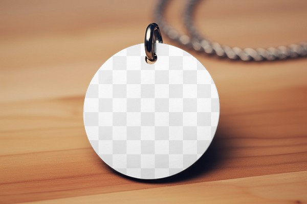 Necklace pendant, png transparent mockup | Premium PNG - rawpixel
