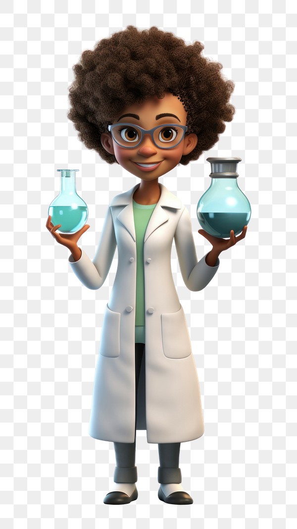 PNG Scientist cartoon biochemistry. | Premium PNG - rawpixel