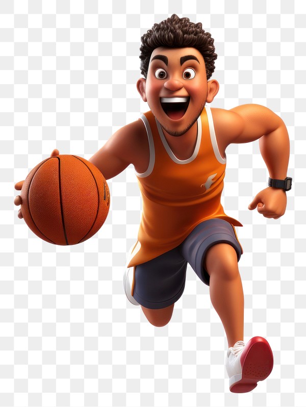 PNG Basketball cartoon sports playing | Free PNG - rawpixel