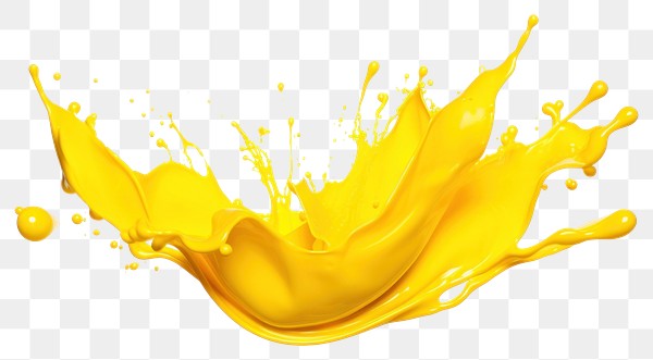PNG yellow transparent background splattered | Free PNG - rawpixel