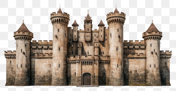 PNG Architecture building castle fortification | Free PNG - rawpixel