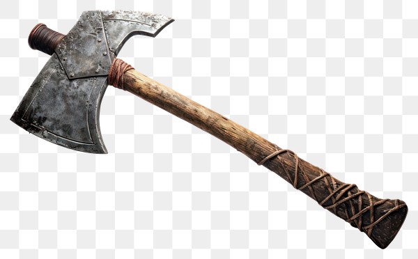 PNG Viking axe weapon hammer | Premium PNG - rawpixel