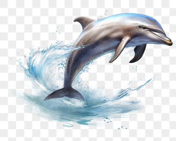 PNG Dolphin animal mammal fish. | Premium PNG - rawpixel