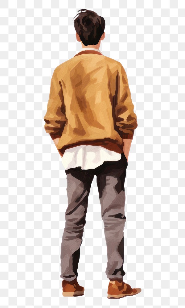 PNG Standing back footwear walking. | Premium PNG - rawpixel