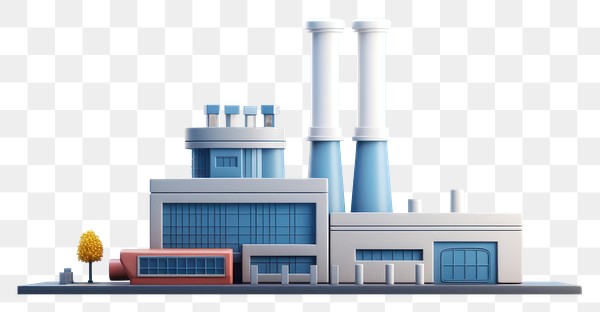 PNG Architecture building factory technology | Premium PNG - rawpixel