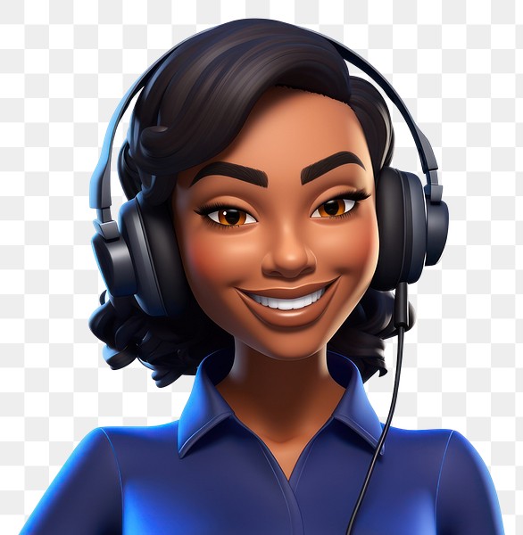 PNG Headphones portrait headset cartoon. | Premium PNG - rawpixel