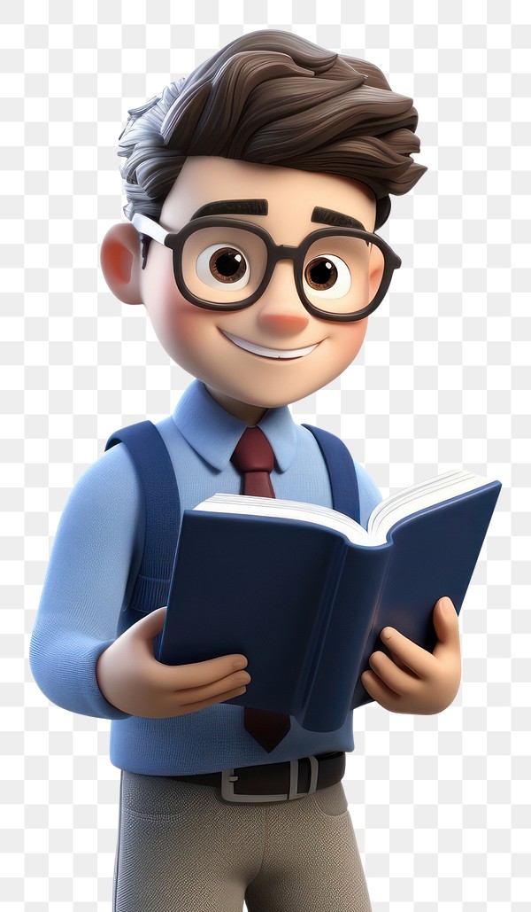 PNG Reading cartoon book publication. | Premium PNG - rawpixel