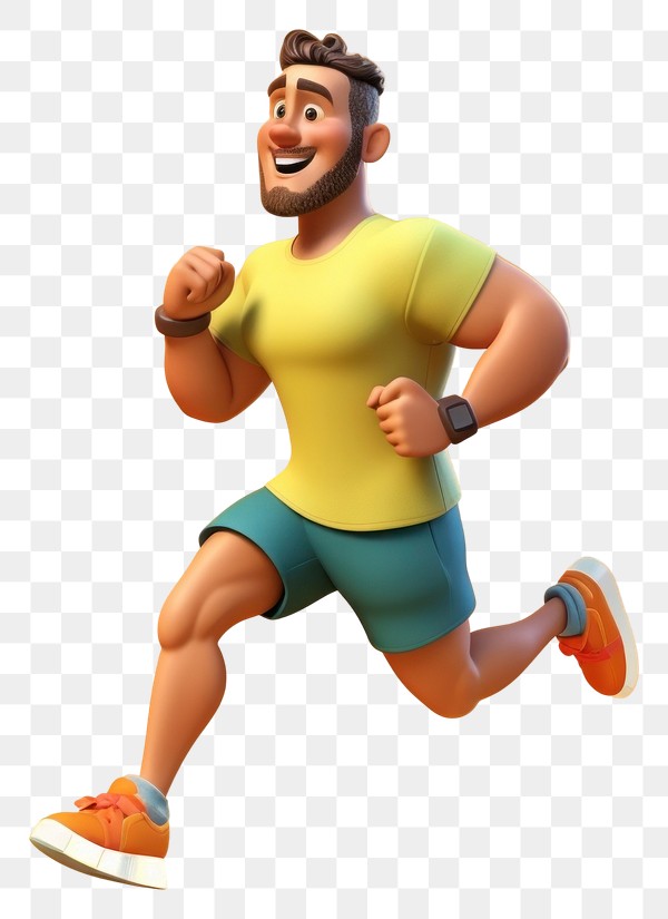 PNG Jogging running cartoon determination. | Premium PNG - rawpixel