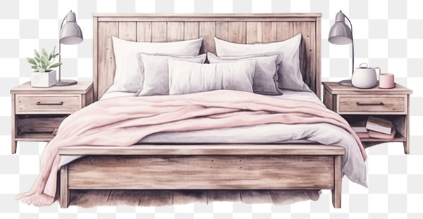 PNG Room bed furniture bedroom. | Premium PNG - rawpixel