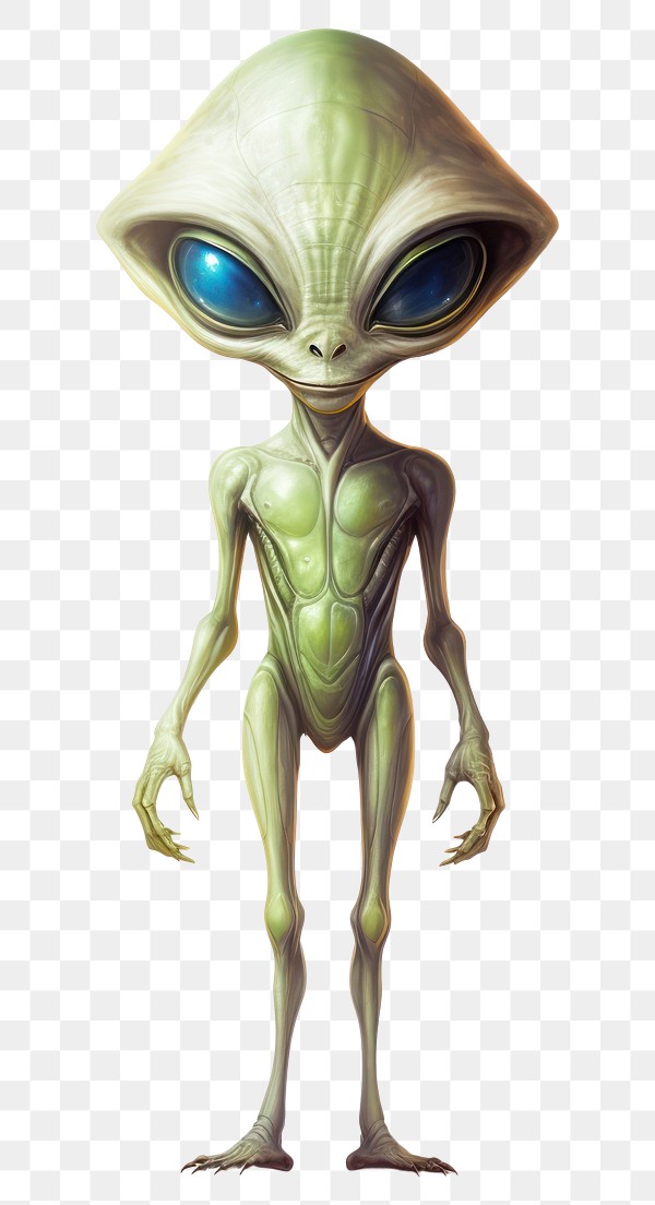 PNG Alien representation portrait | Premium PNG - rawpixel