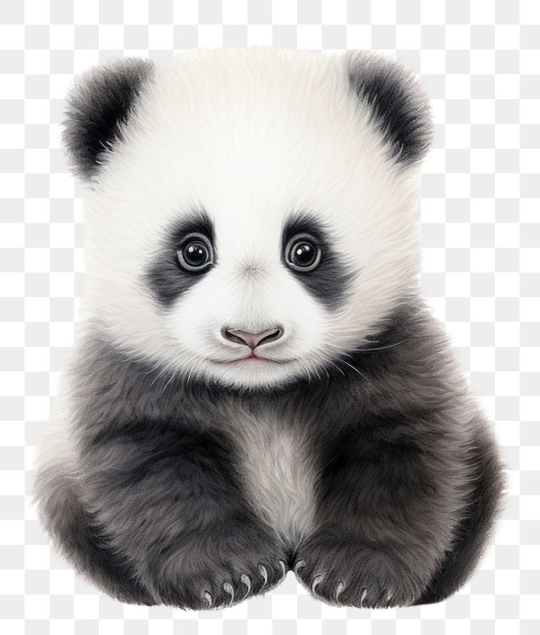 PNG Panda wildlife animal mammal. | Premium PNG - rawpixel