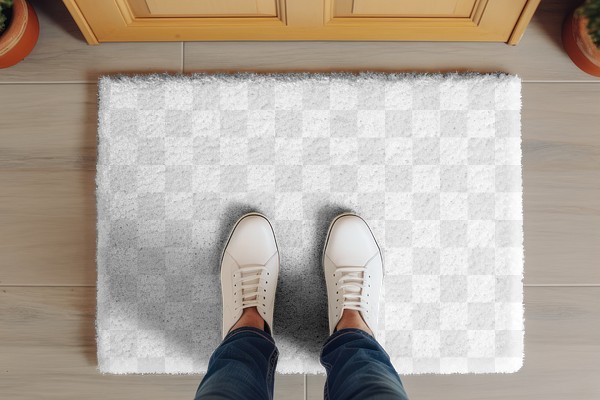 Welcome mat png mockup, transparent | Premium PNG - rawpixel