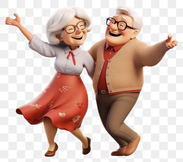 PNG Togetherness retirement happiness cheerful | Premium PNG - rawpixel