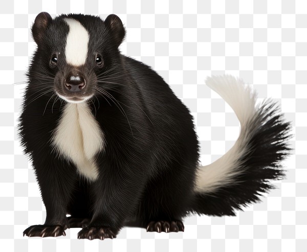 PNG Skunk wildlife animal mammal. | Premium PNG - rawpixel