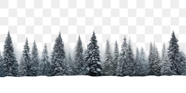 PNG Tree snow outdoors woodland | Free PNG - rawpixel