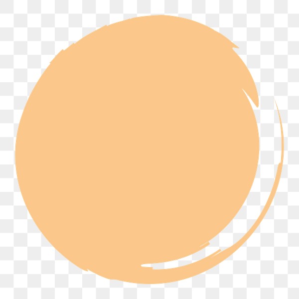 Orange circle shape png, transparent | Premium PNG - rawpixel