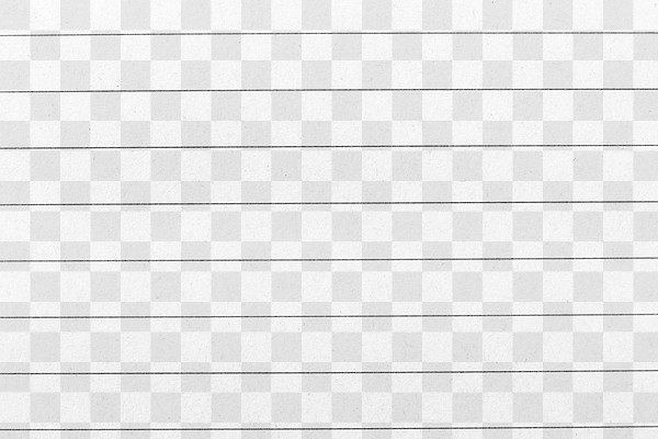 Lined paper png texture, transparent | Premium PNG - rawpixel