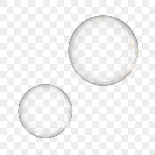 Transparent bubbles png sticker, 3D | Premium PNG - rawpixel