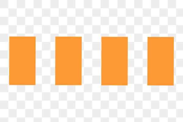 Orange stripes png shape, transparent | Premium PNG - rawpixel