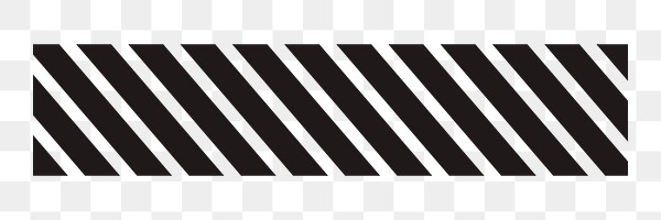 Black striped triangle png shape, | Premium PNG - rawpixel