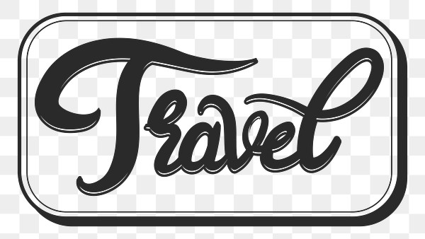 PNG Travel logo transparent background | Premium PNG - rawpixel