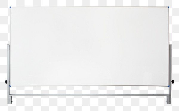 Whiteboard png element, transparent background | Premium PNG - rawpixel
