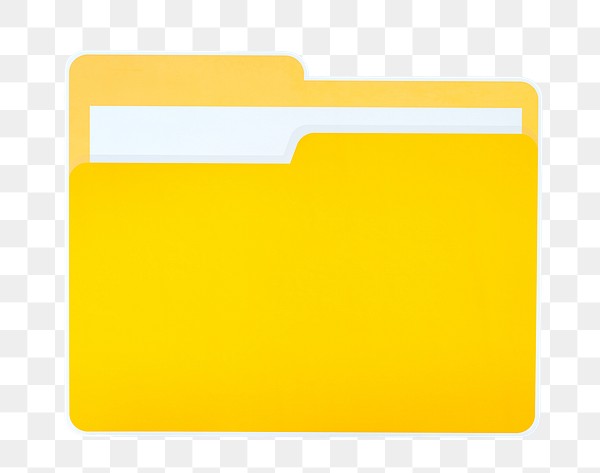PNG Yellow document folder icon | Premium PNG - rawpixel