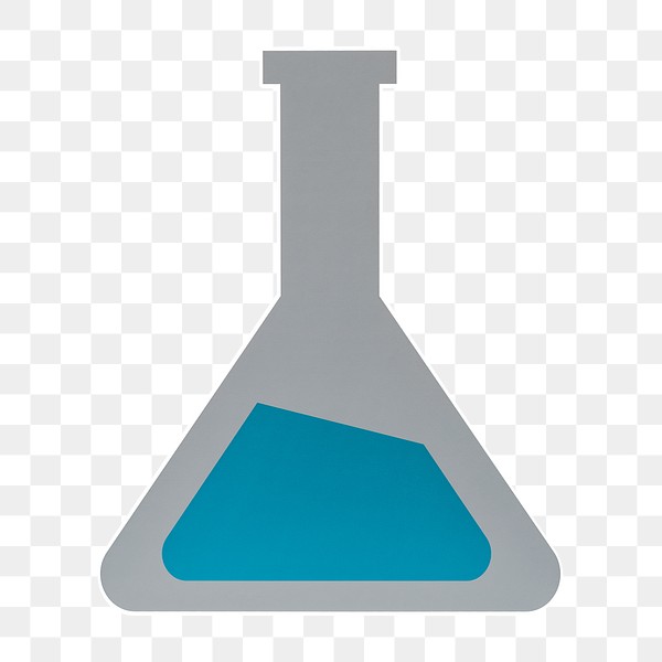 PNG Conical flask sticker transparent | Premium PNG - rawpixel