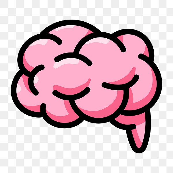 Pink human brain icon png | Premium PNG - rawpixel