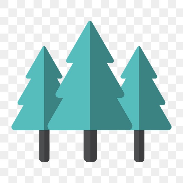 Woodland icon png, folded paper | Premium Icons - rawpixel