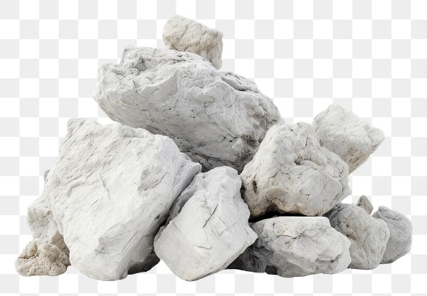 PNG Rocks white mineral limestone. | Premium PNG - rawpixel