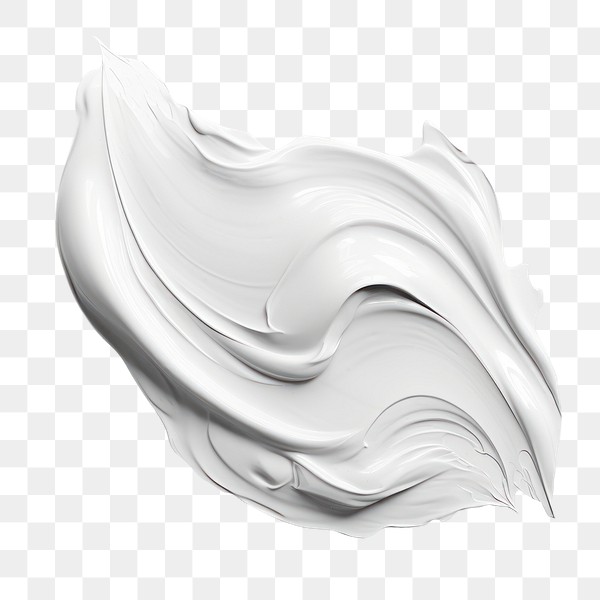 PNG White acrylic paint swatch | Free PNG - rawpixel